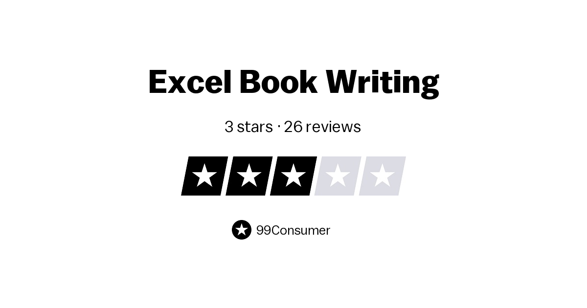 Excel Book Writing Reviews - Honest 25 Customer Reviews on ...