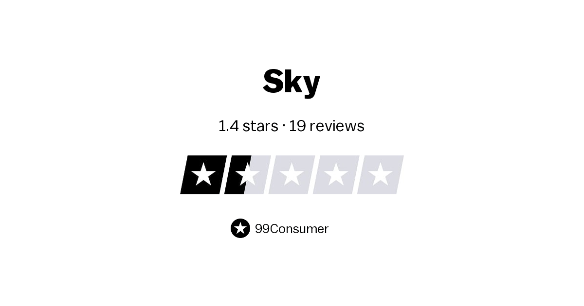 Sky Reviews - Honest 19 Customer Reviews on Sky.com